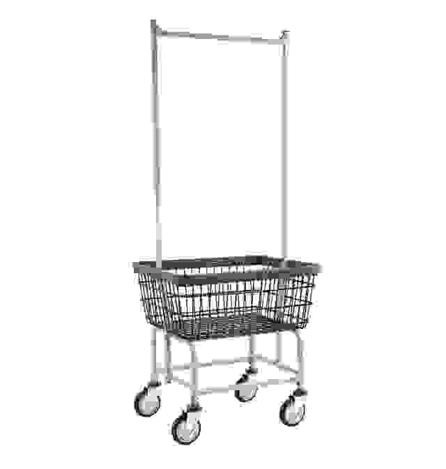 DURA SEVEN STANDARD LAUNDRY CART WITH DOUBLE POLE RACK - Sudsy Vending ...
