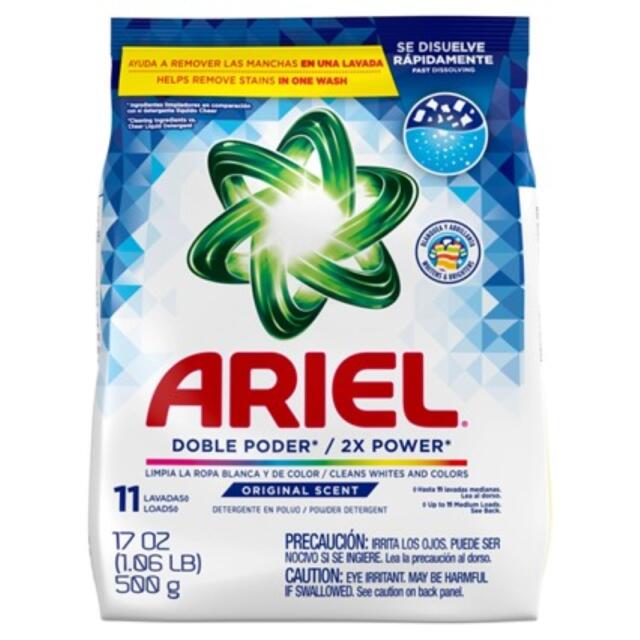 ARIEL 500G / 24 CASE - Sudsy Vending Supplies