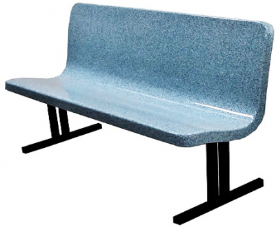 BFD-72 Contoured Bench 72" - Sudsy Vending Supplies
