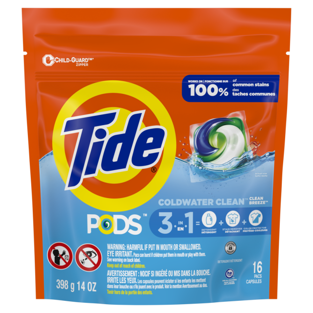 Tide Pods Spanish Ring Meadow 16 Count 6 Case